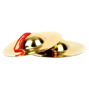 Rushawy Mini Small Hand Cymbals Educational Gong Instrument for Dances ...