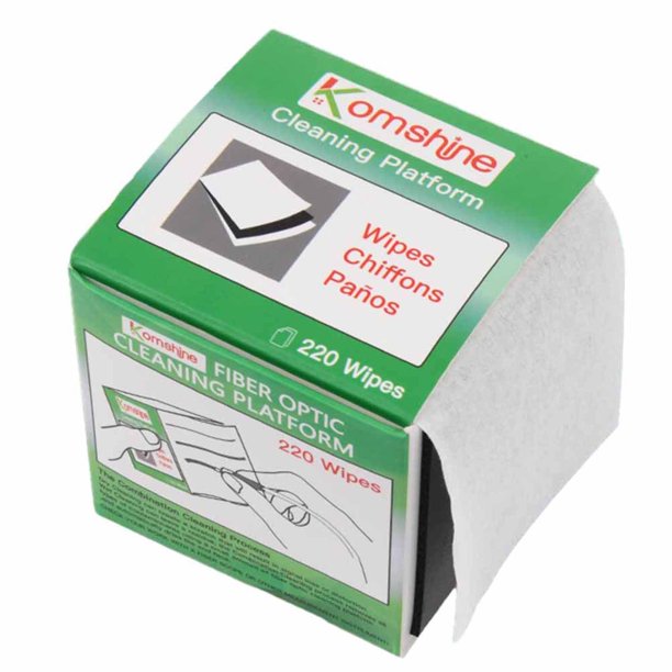Komshine FOCW Fiber cleaning paper packes Optical fiber wiping paper ...