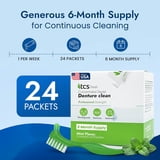 TCS Fresh Dental Appliance Cleaner, Flexible Partial and Denture ...