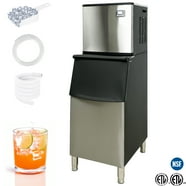 350 Lbs/ 24H Commercial Ice Maker Split Ice Cube Machine Cafe, Free ...