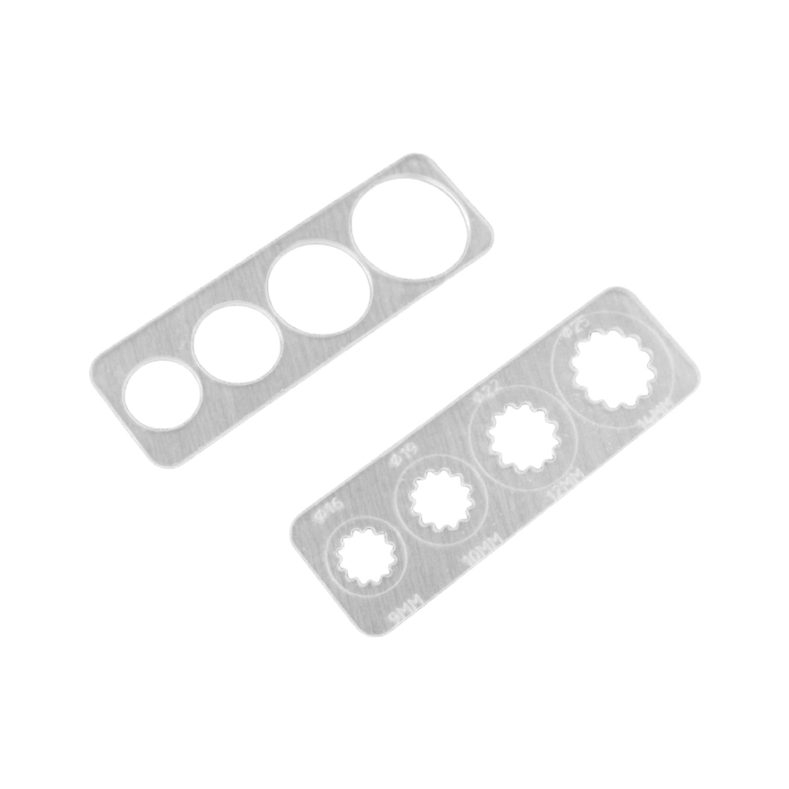 2x Leathercraft Snap Button Button Maker Supplies Set Covered Reusable ...