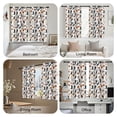 Basketball and Lightning White Pattern Blackout Curtains,Triple Weaved ...