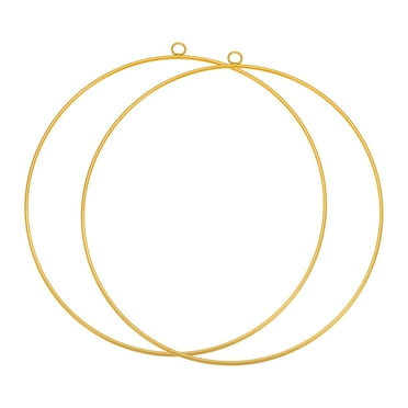 Craft County Assorted Metal Hoops Rings for Dream Catcher - 5 Pieces (2 ...