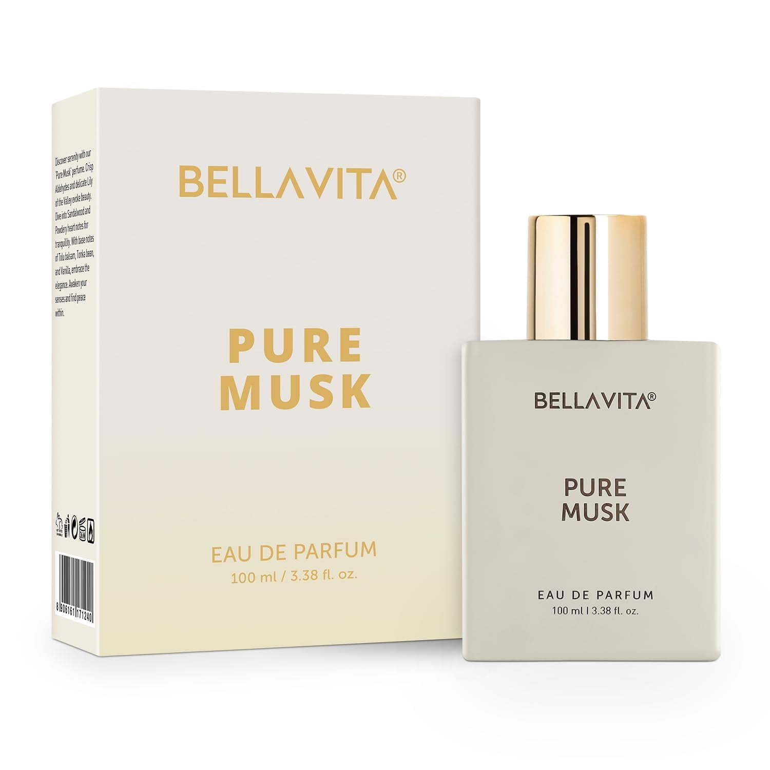 Click here for Bellavita Pure Musk Long Lasting Eau De Parfum  10... prices