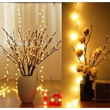 4 Pack Decorative LED Lighted Branch Lights Battery Operated Artificial ...