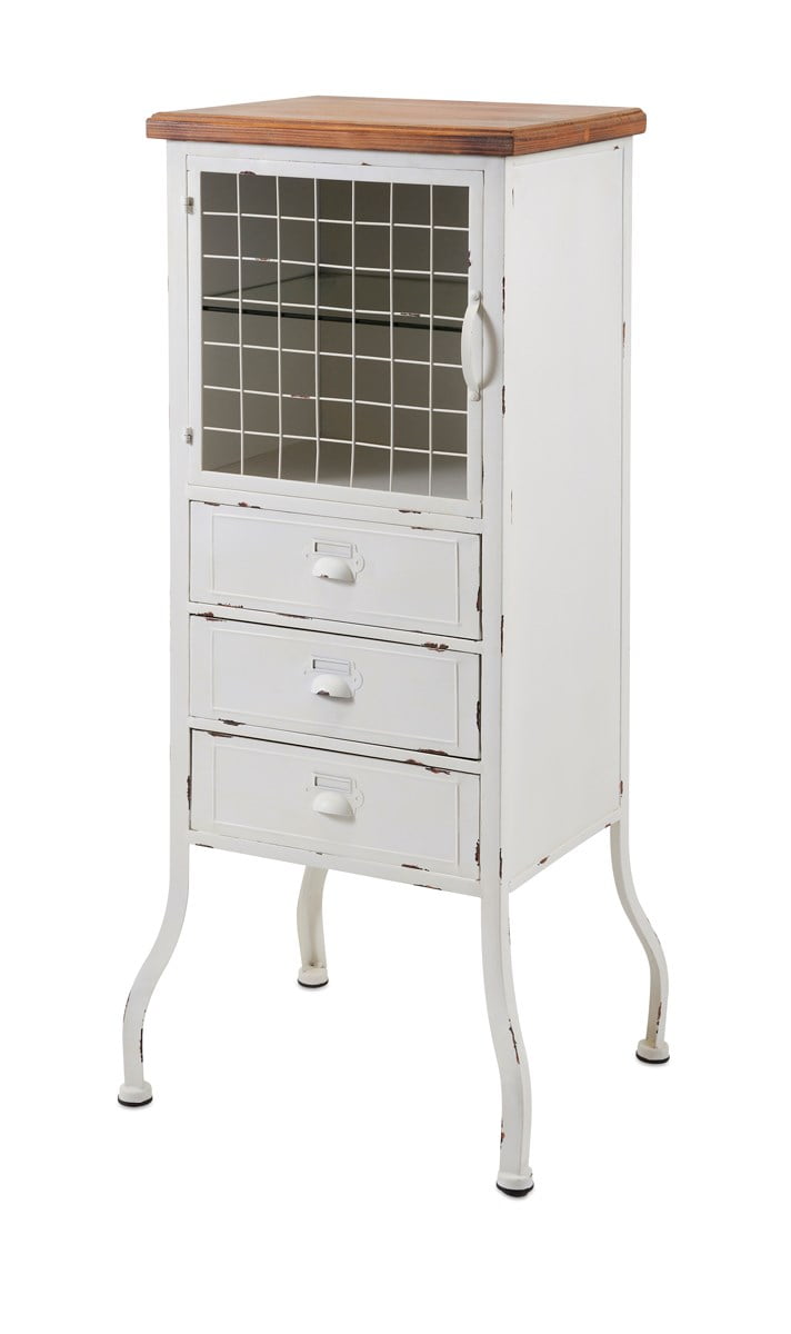 Zane 3-Drawer Metal Cabinet - Walmart.com