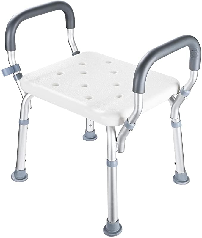 Shower Chair Tub Transfer Bench, Bathtub Bench Chair Seat with 6-Level ...