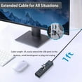CUITING USB 3.0 Hub Aluminium 3-Port USB Hub USB Splitter USB Expander ...