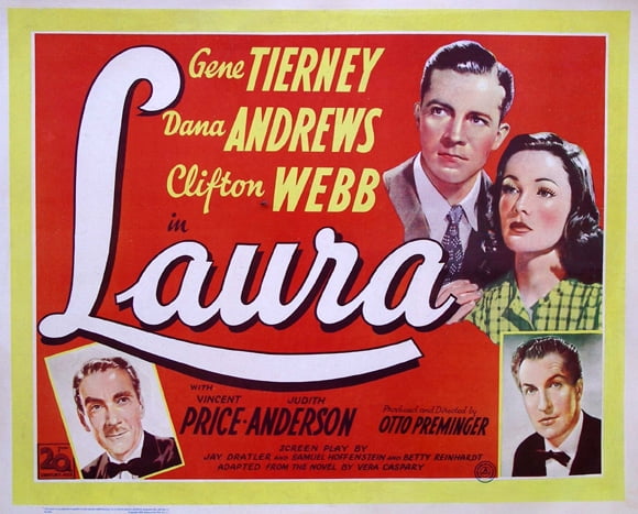 Laura - movie POSTER (Style B) (11" x 14") (1944) - Walmart.com