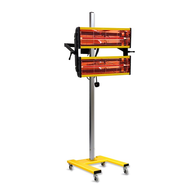 Solary Infrared Paint Curing Lamp, 2100W 110V Movable Short Wave ...