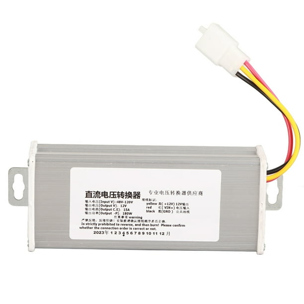 Electric Bicycle Transformer,DC 48V‑120V To 12V/15A Electric Vehicle ...
