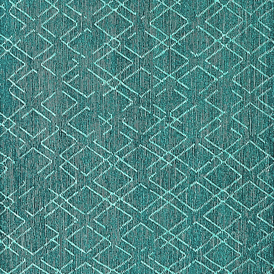 Ahgly Company Indoor Square Solid Turquoise Blue Modern Area Rugs, 6 ...