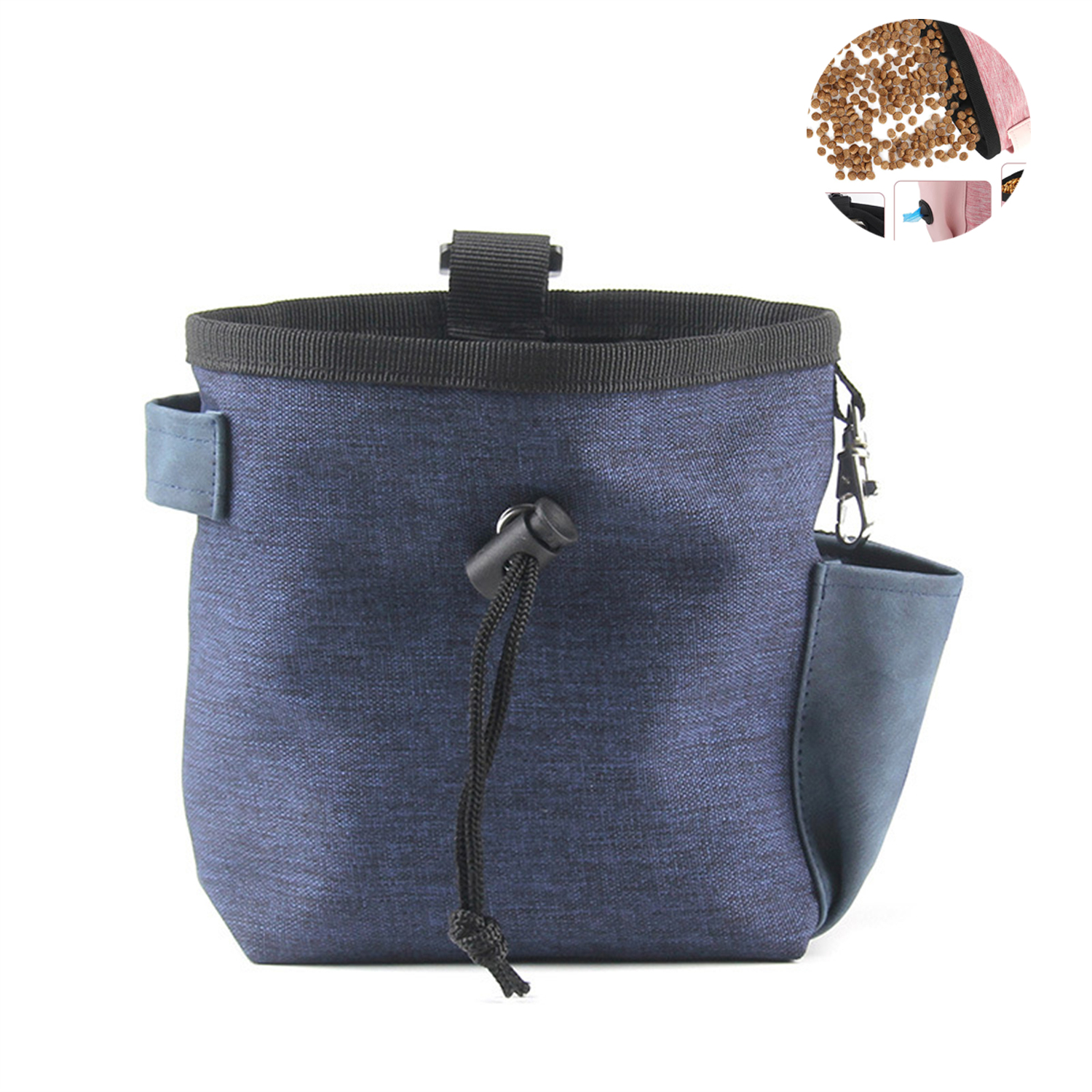 Treat Bag Poop Bag Dispenser and Adjustable Belt - Walmart.com