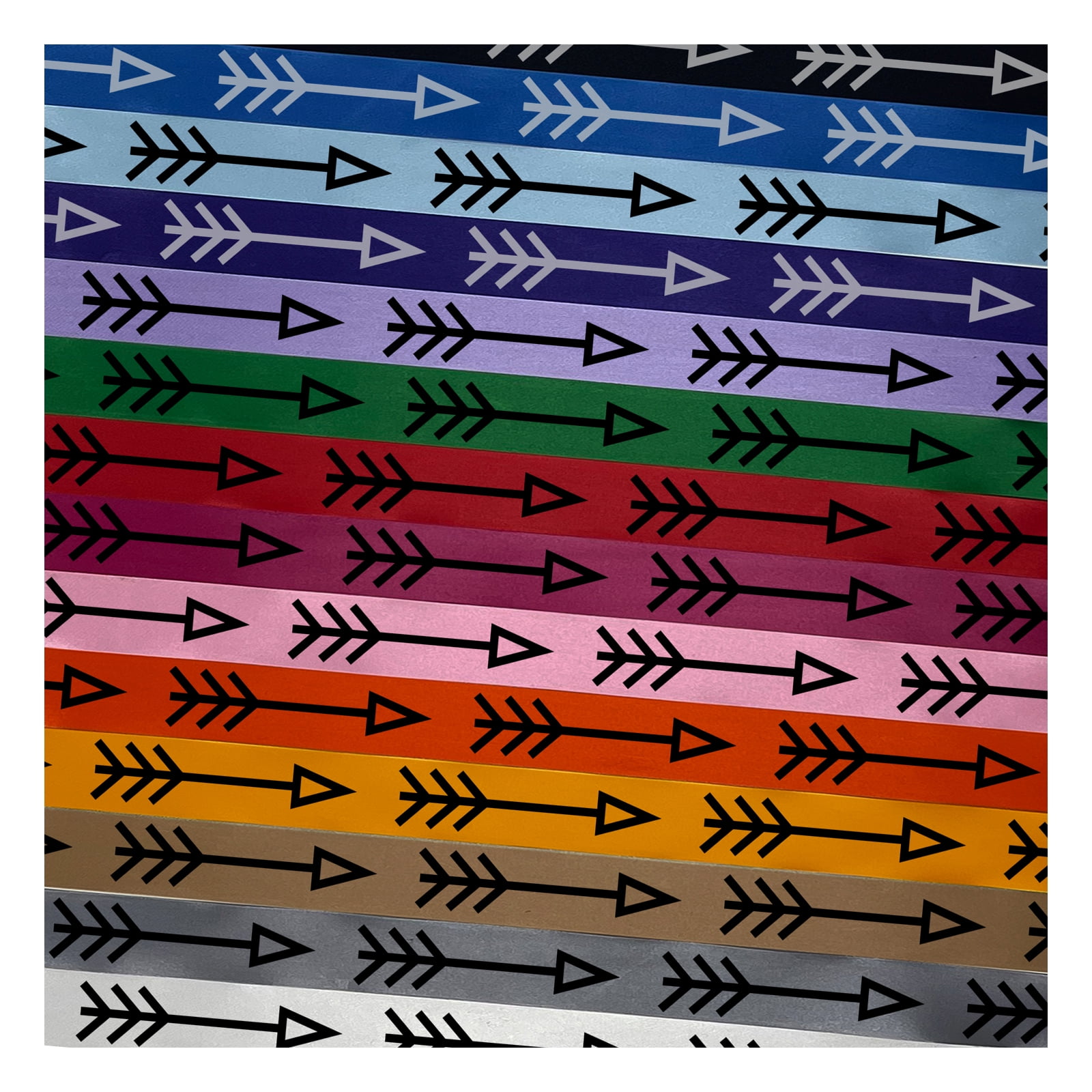 Fun Arrow Satin Ribbon for Gift Wrapping Bows Craft DIY Projects - 3 ...