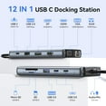 Usb C Docking Station Dual Monitor,Laptop Docking Station 3 Monitors ...
