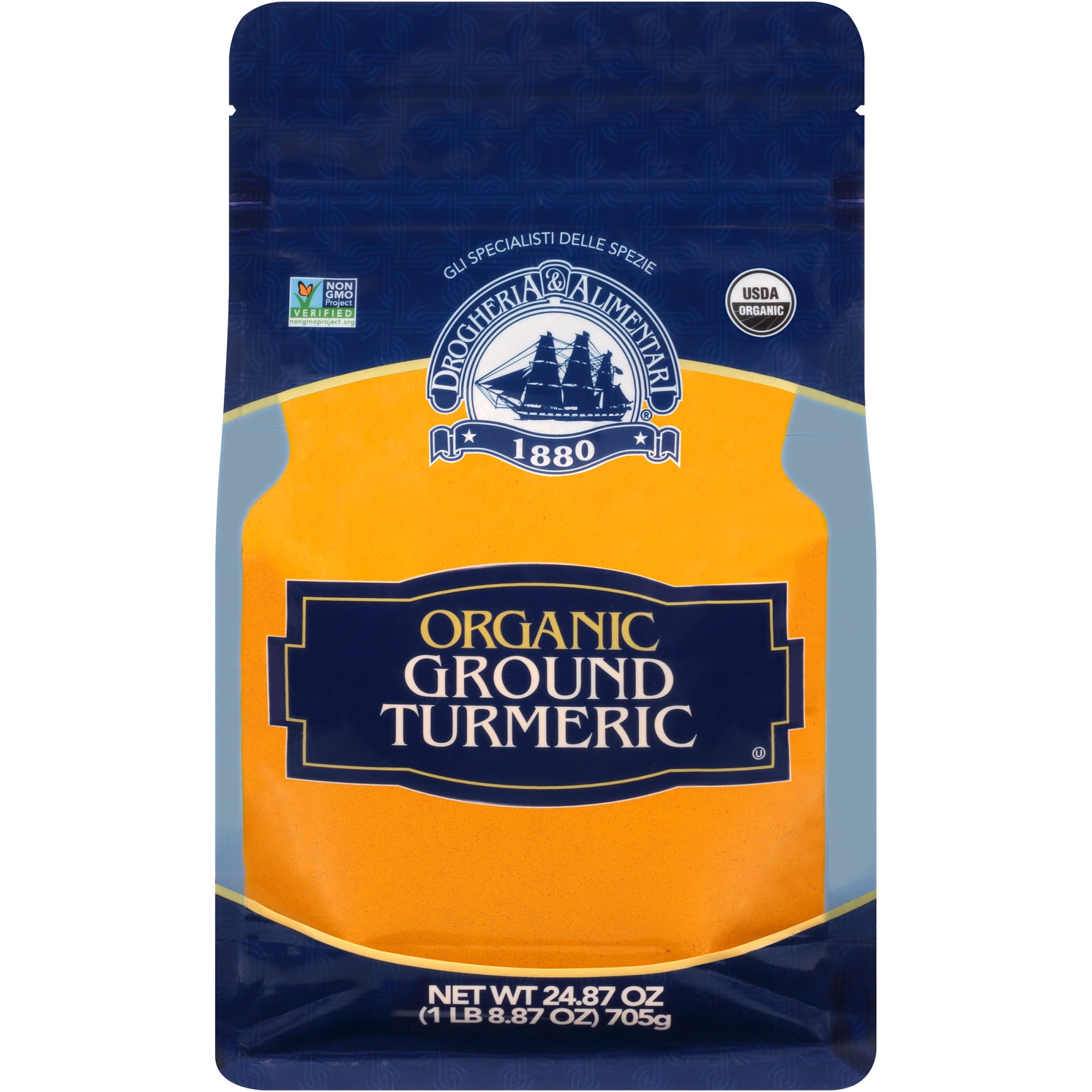 Drogheria & Alimentari Organic Ground Turmeric, 24.87 oz - Walmart.com ...