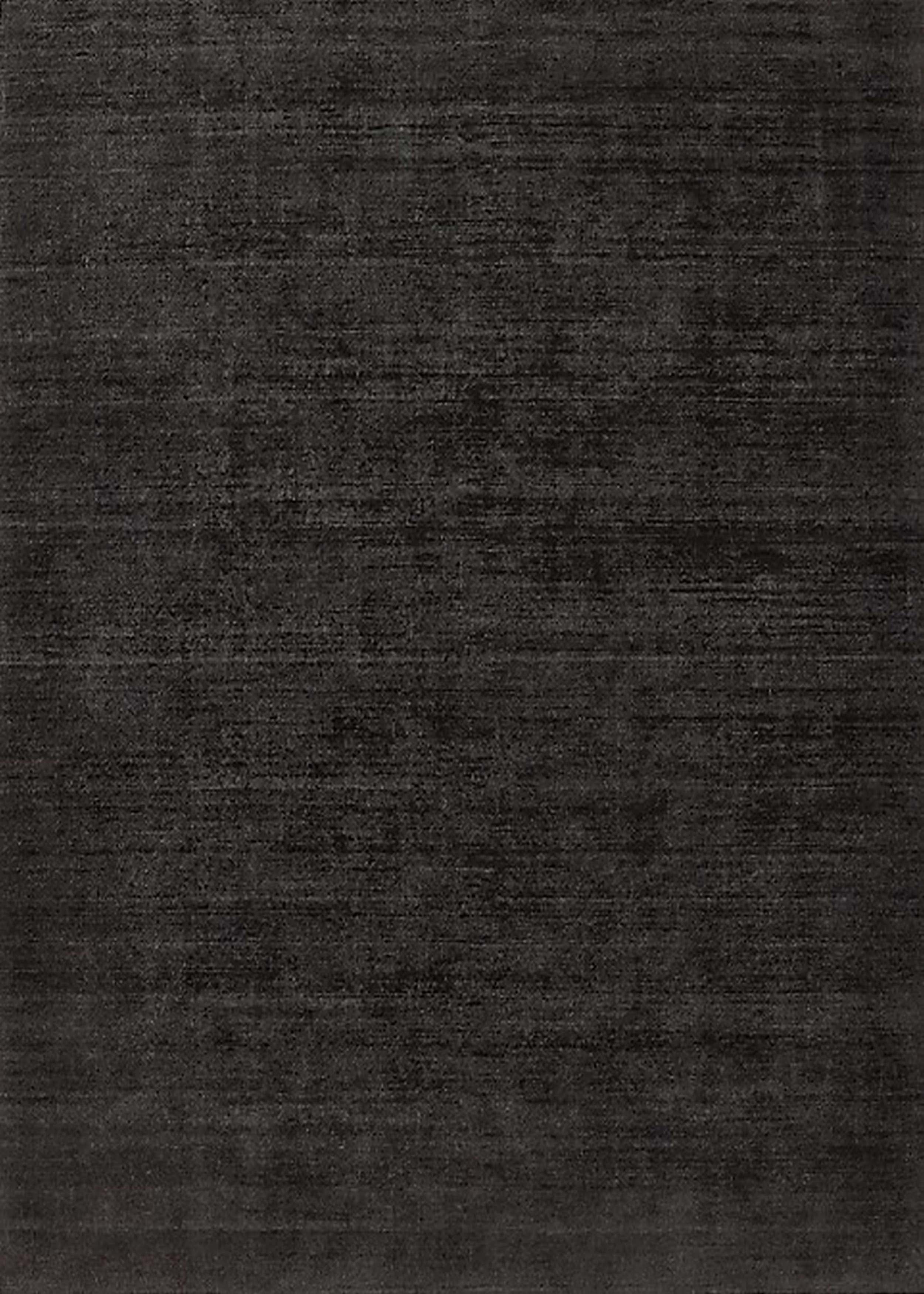 Ahgly Company Indoor Rectangle Mid-Century Modern Gray Brown Solid Area ...