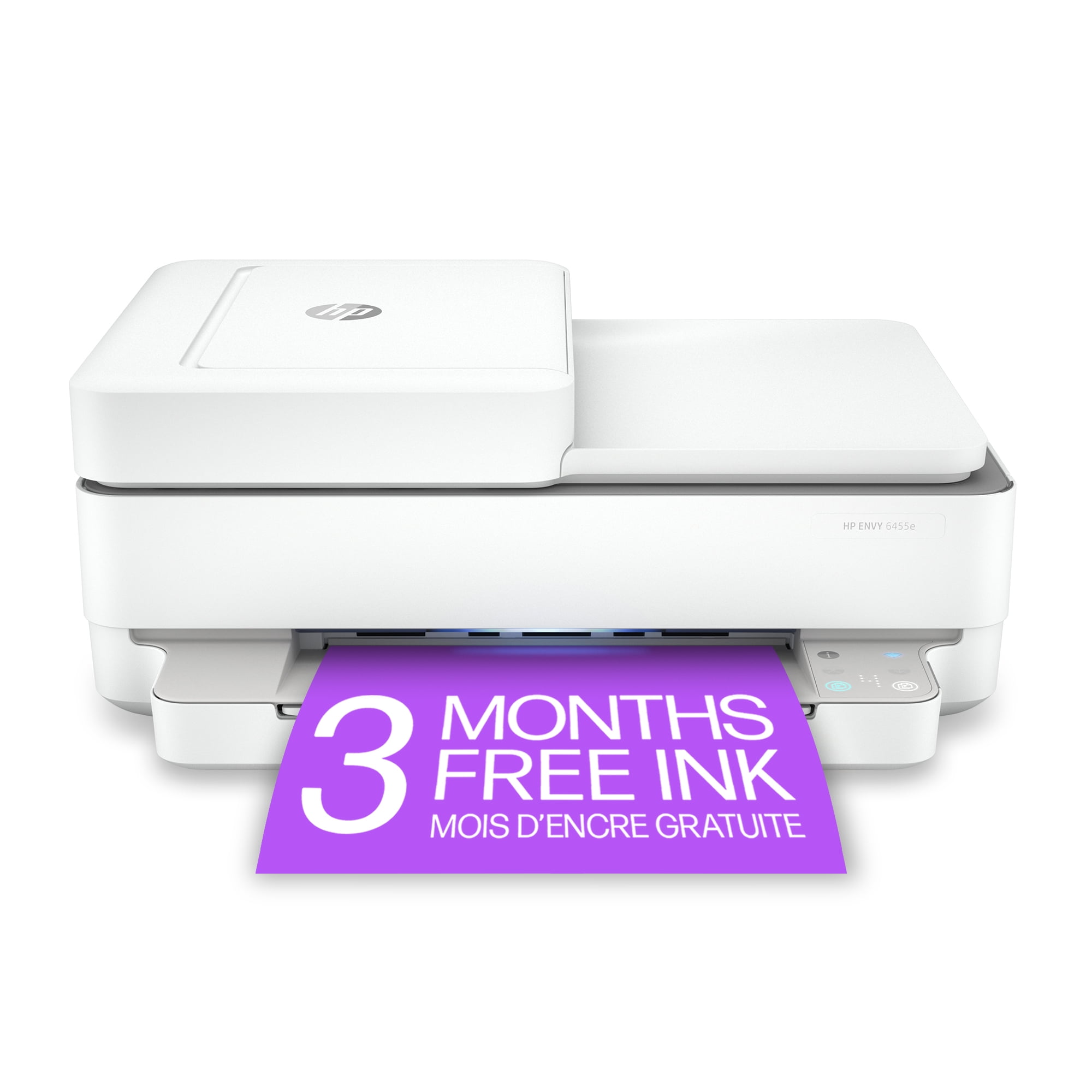 HP ENVY 6455e All-in-One Wireless Color Printer  with Bonus 3 Months Free Instant Ink with HP+ (223R1A)