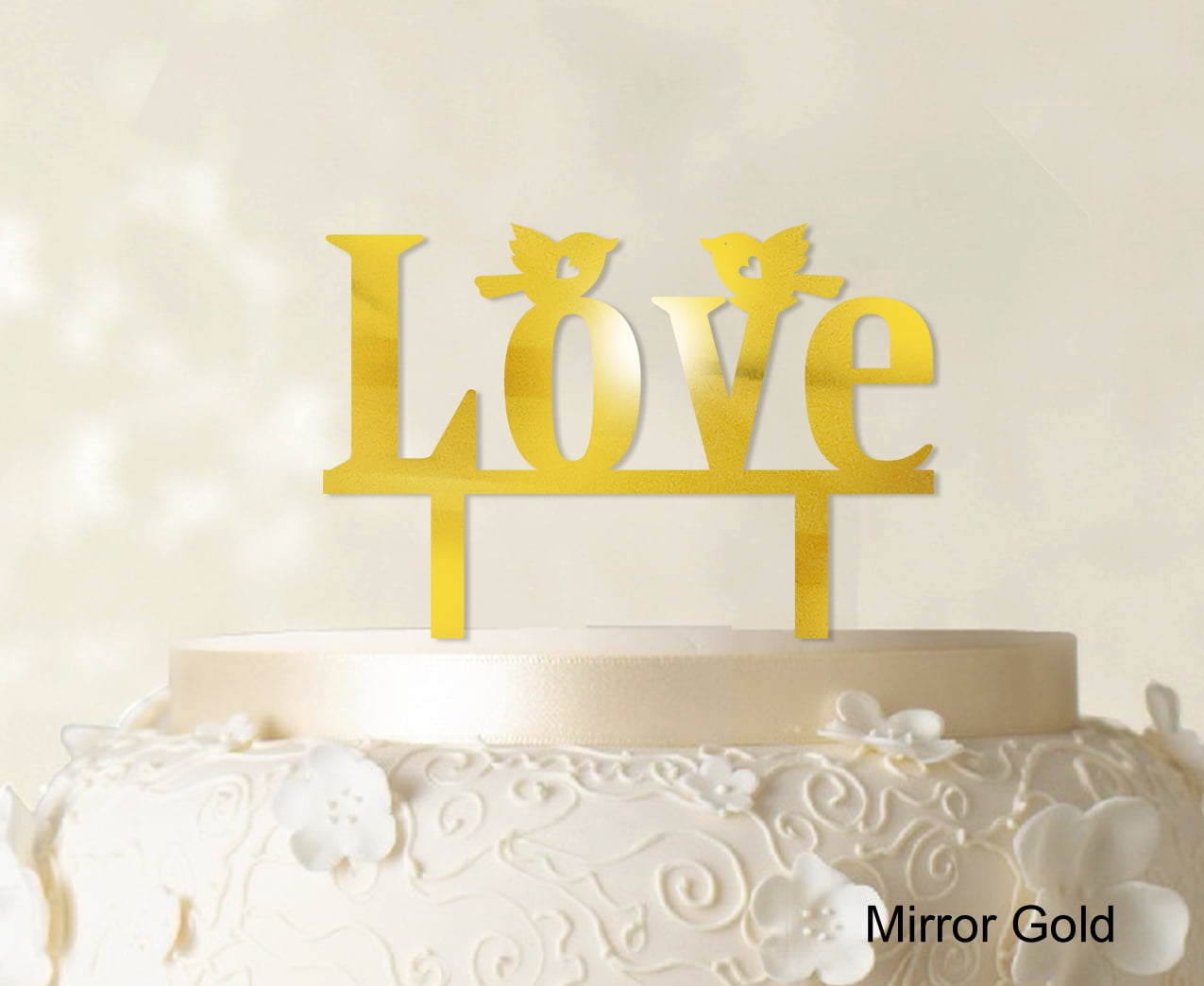 "Printtoo Love Wedding Cake Topper Custom Cake Topper Color Option ...
