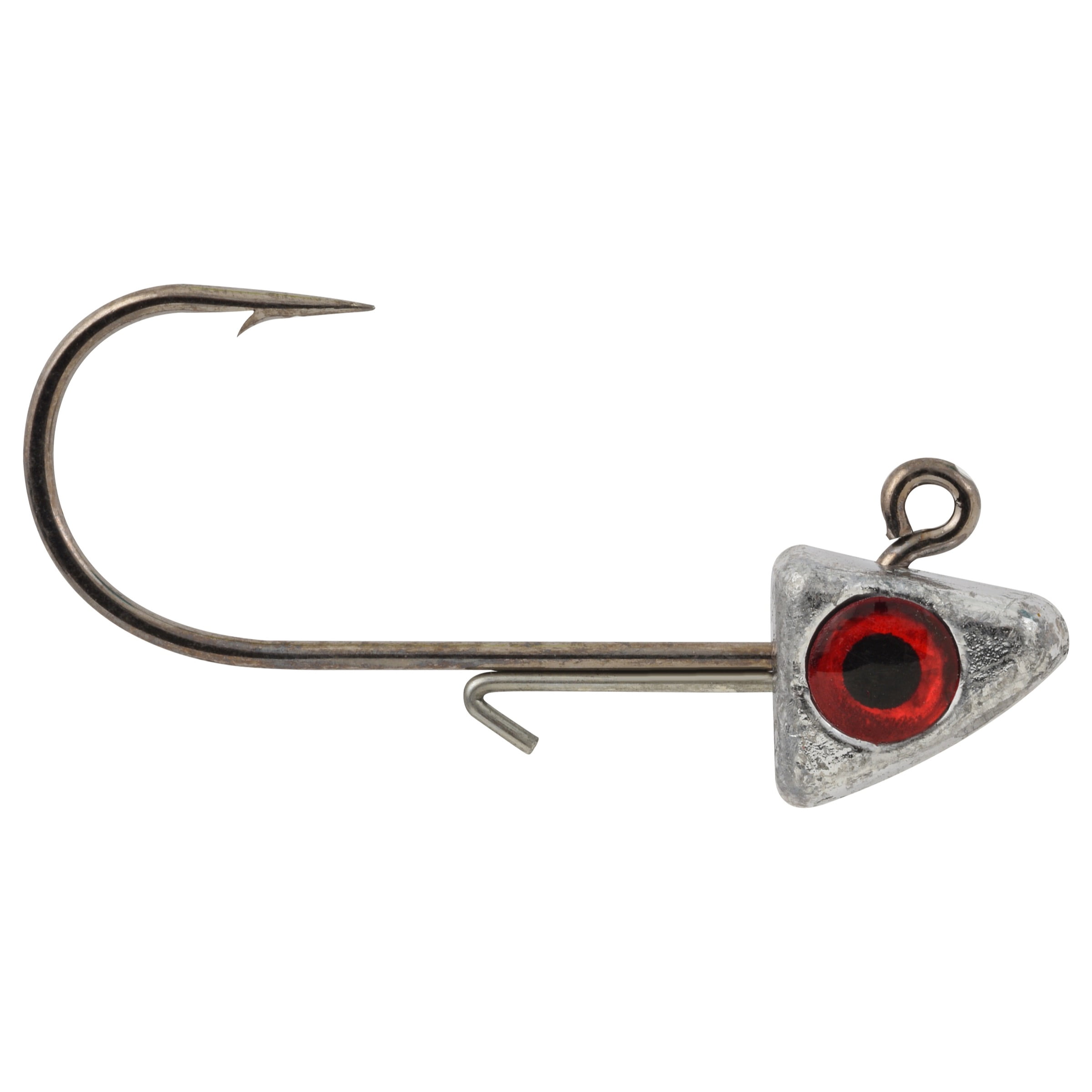 Hurricane Flat Head Big Eye Swim Head Jighead Fishing Hook, Unpainted ...