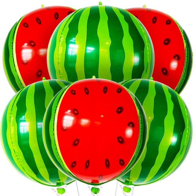 Melon Magic 4D Balloons - Big 22 Inch, Pack of 6 for One In A Melon ...