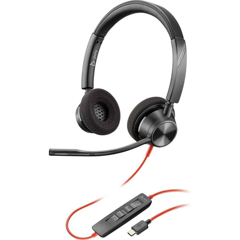 Plantronics Blackwire 3320 USB-C Headset - Walmart.com - Walmart.com