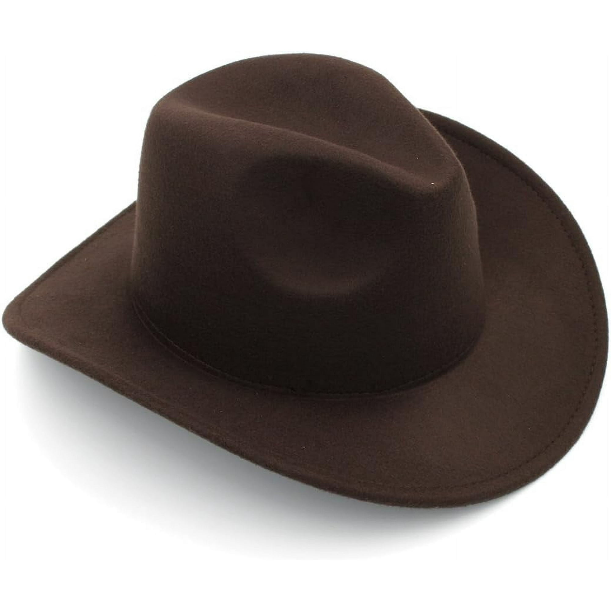 Click here for Unbranded Kids Boys Girls Felt Cowboy Hat Wool Ble... prices