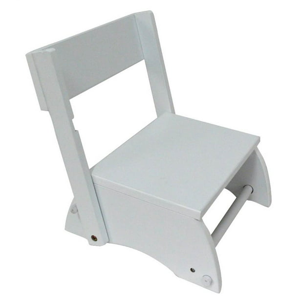 Teamson Kids Small Step Stool in White - The Windsor Collection ...