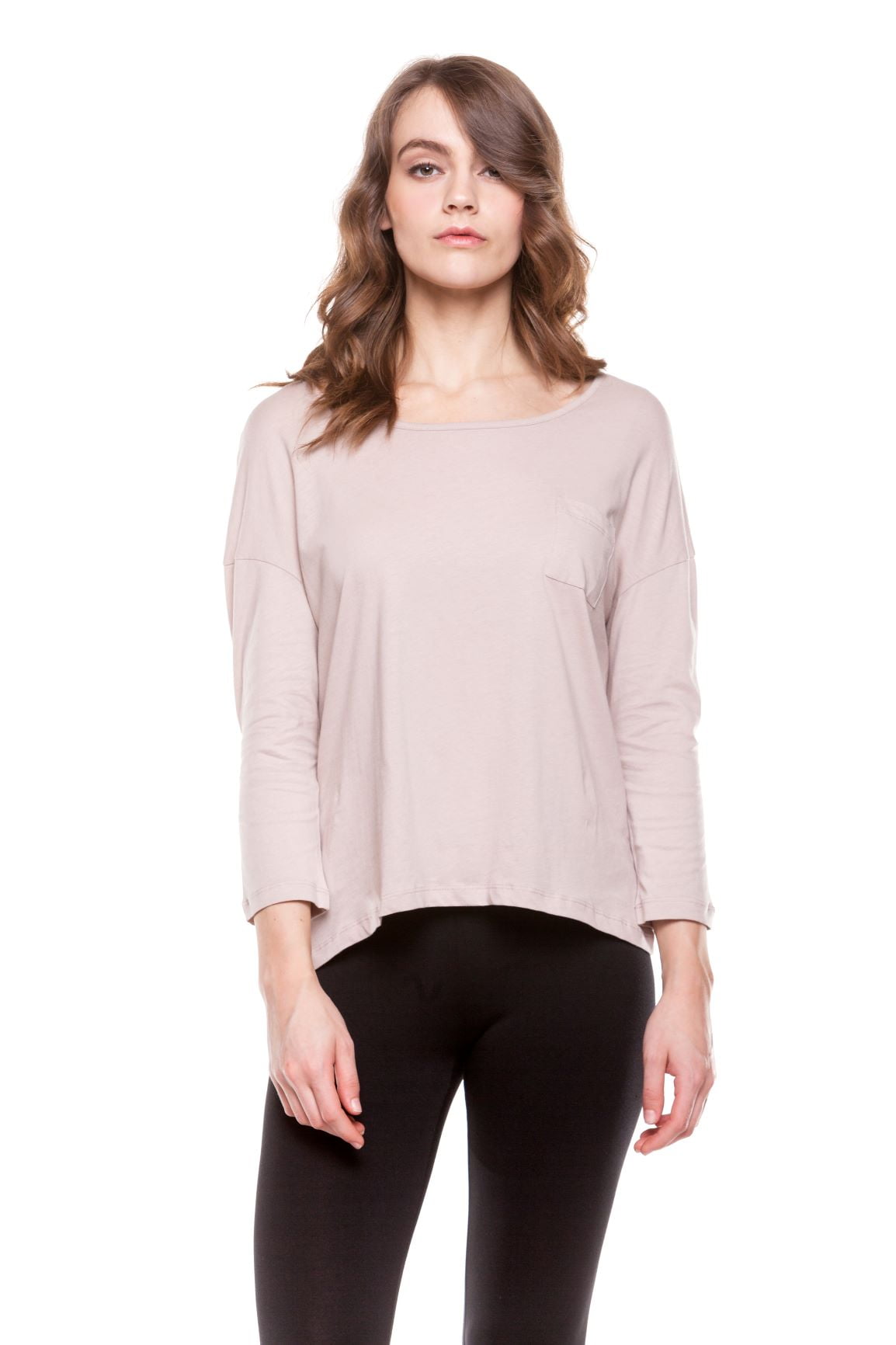 Cotton Drop Sholder Top - Walmart.com