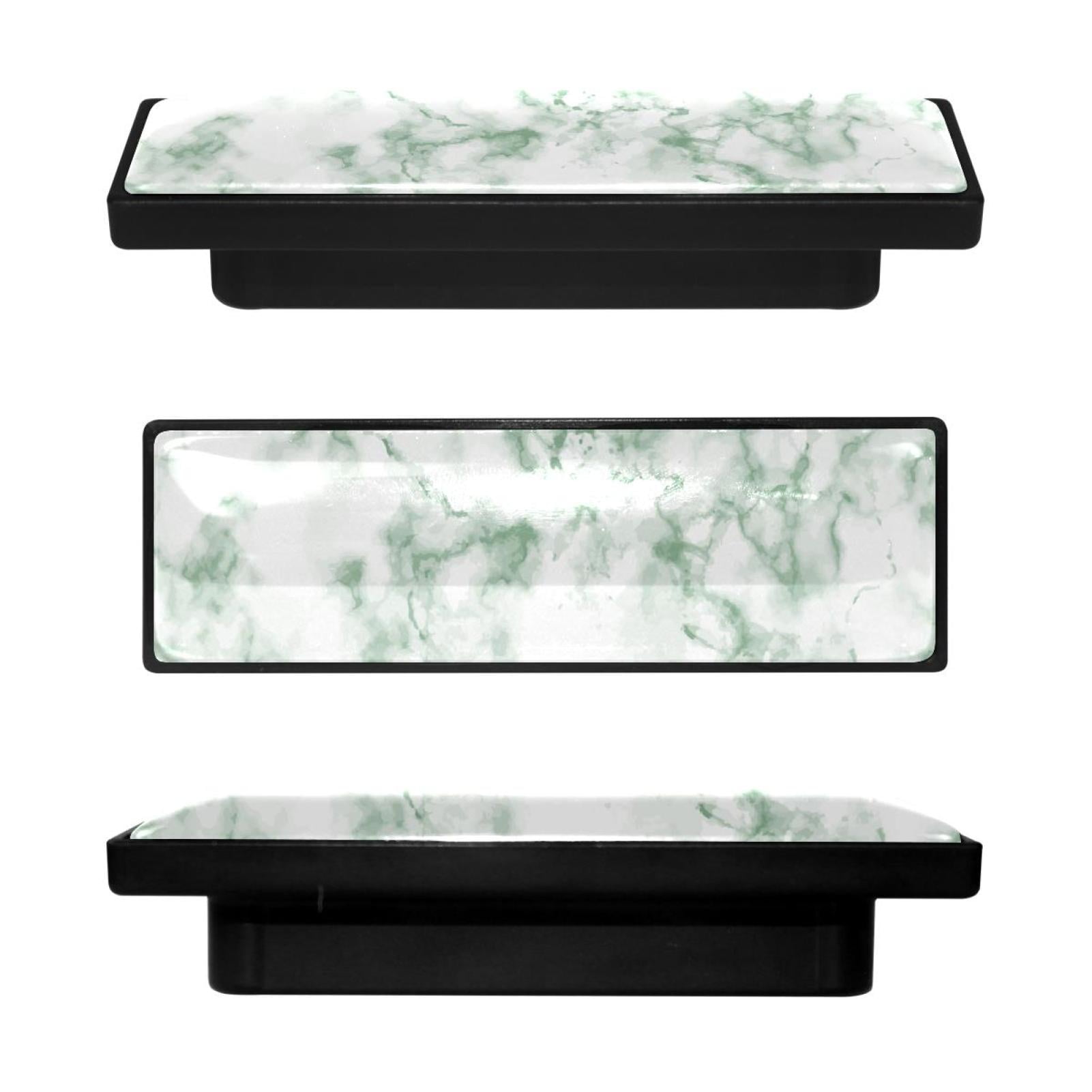 4 Pcs Rectangle Cabinet Handle Cupboard Knob Drawer Pulls Handle Green ...