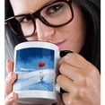 3drose, a Single Red Poppy Flower in a Snowy Desert. Inspirational Gift ...