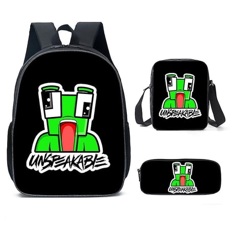 Unspeakable New Cartoon Three-piece School Bag Primary And Secondary ...