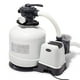Intex 3000 GPH Sand Filter Pump and Saltwater System for Above Ground ...