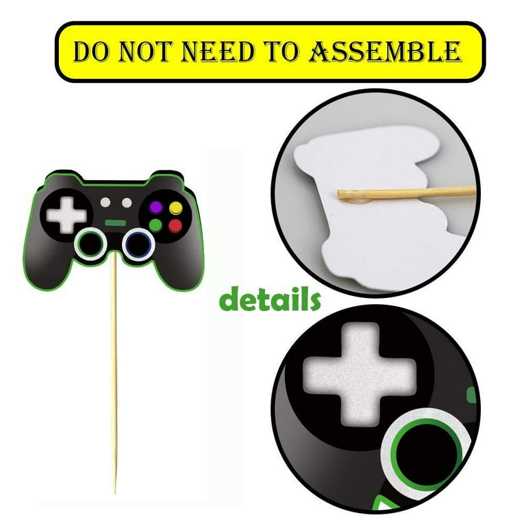 Xbox Cupcake Toppers