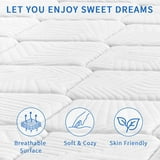 BMMB 10 Inch Queen Breathable Freshing Cooling Memory Foam and Pocket ...