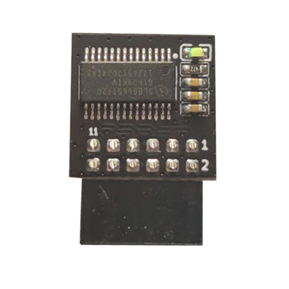 Buy SNOWINSPRING LPC TPM 2.0 Encryption Security Module Remote Card ...