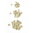 Cousin DIY Metal Crimp Bead Cover, 120 Piece, Gold Finish - Walmart.com