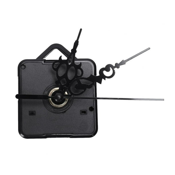 Quartz Wall Clock Movement Mechanism Black Diy Repair Parts Kit Clock ...