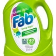 F.A.B. Liquid Laundry Detergent with Scent Booster Technology Fresh ...