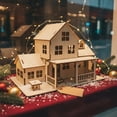 koolsoo Three-Dimensional Wooden House Assembly Kit Creative Gift DIY ...