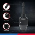 NEIKO Keyless Drill Chuck, 1/4” Hex Shank, Impact Driver Conversion ...