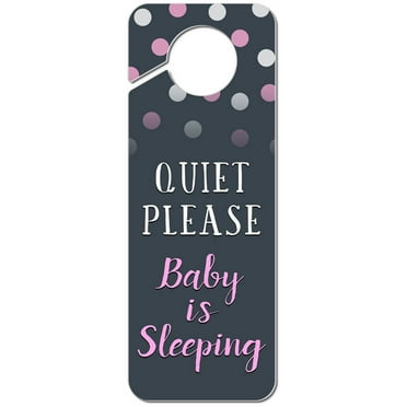 Do Not Disturb Breast Feeding in Progress Plastic Door Knob Hanger Sign ...