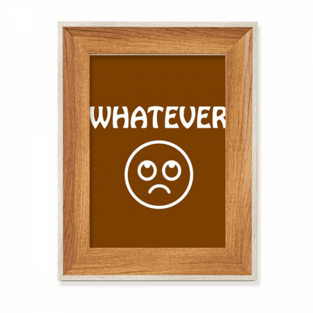 Expression Whatever Choice Influence Desktop Wooden Photo Frame Display ...