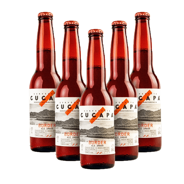 Six Pack Cerveza Artesanal Cucapá Border 355ml c/u Ale Ambar | Bodega ...