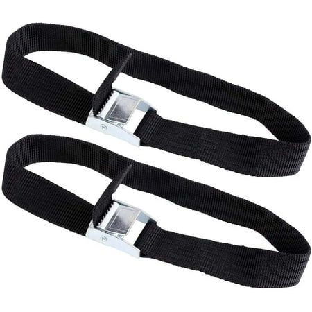 Bail Ratchet Tensioner 2 Pieces of Black Fixed Lashing Rope Straps ...