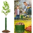 4 Pack Tree Trunk Protectors 15" x 10" Expandable Weather-Proof Mesh ...