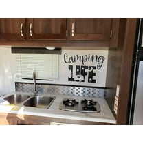 Camper Wall Decal Camping Life RV Accessories Art Decor Stickers Quote ...