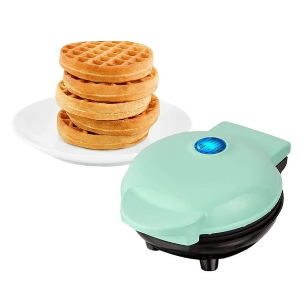 Mini Wafflera Eléctrica, Maquina Waffles con Doble Planchas | Walmart ...