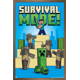 Minecraft - Survival Mode Wall Poster, 22.375" x 34" Framed - Walmart.com