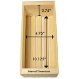 Hello Hobby Unfinished Wood Crate, 12 in x 5.5 in X 4 in - Walmart.com